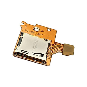Partsatoz Pack of 2 Micro SD Card Reader Board Memory TF Card Slot Socket Replacement for Nintendo Switch NS 2017 Console HAC-SD-01 with Opening Tool