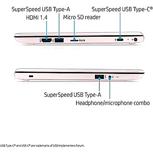 2020 HP Stream 11.6 inch Laptop Computer Intel Celeron N4020 Upto 2.8 GHz, 4GB RAM, 32GB eMMC Storage, Windows 10 Home, 13Hr Battery Life, (Rose Pink) (Renewed)