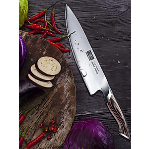 HOSHANHO Magnetic Knife Strips for Wall & Refrigerator 16 Inch + HOSHANHO Kitchen Knife in Japanese Steel