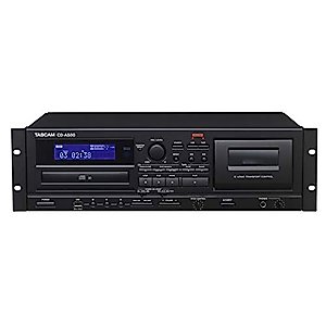Tascam CD-A580 Rackmount Cassette/CD/USB MP3 Player Recorder Combo