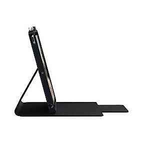 [U] by UAG iPad 10.2 Case Black 9th Generation 2021, 8th Gen 2020, DOT Lightweight Slim Shockproof Antimicrobial Smart Folio Protective Cover with Auto/Sleep Wake & Pencil Holder