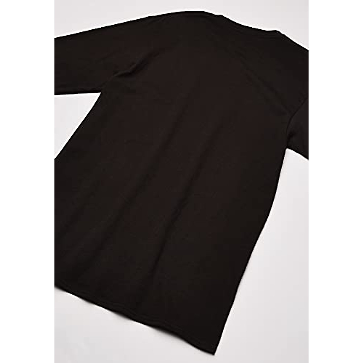 Soffe Men's Long-Sleeve Cotton T-Shirt, Black, X-Large