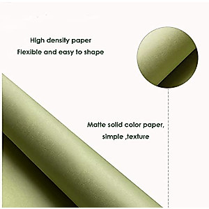 Flower Wrapping Paper Bouquet Black Roll Waterproof Floral Bouquets Wraps Florist Marterial Supplies 23.23 x 288 inches Christmas, New Year, Valentine's Day (Color 2 (Black）)