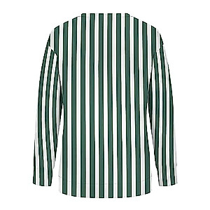 Comigeewa Fall Winter Zip Up Hoodies for Women,Sudaderas para salir para mujer, camisas regulares de cuello redondo de Color sólido informal, jersey de manga larga,B2*Green,XX-Large