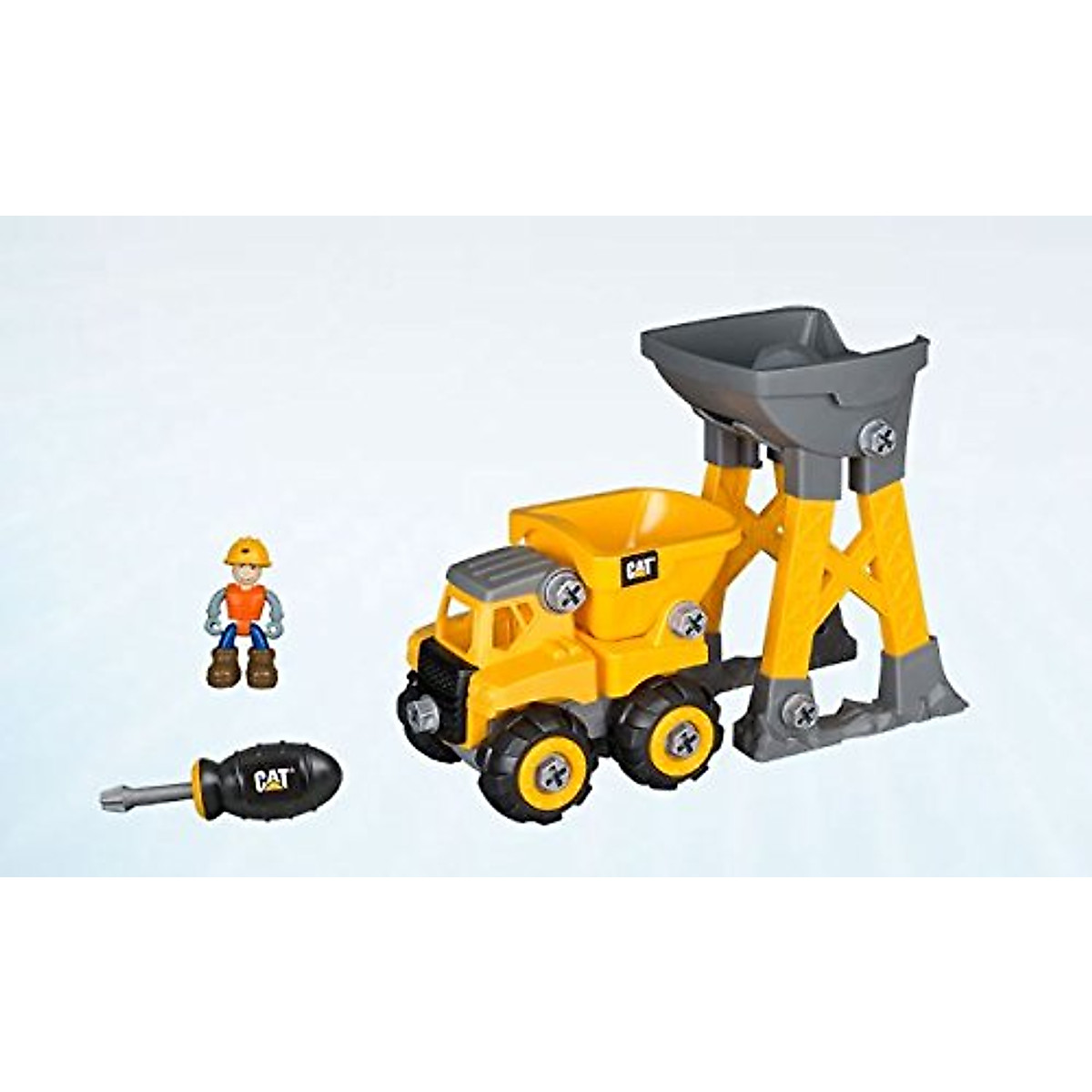 Toy State Caterpillar CAT Junior Operator Dump Truck Construction Vehicle