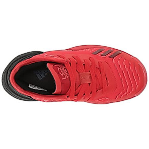 adidas D.O.N. Issue 4 Basketball Shoe, Vivid Red/Black/Team Victory Red, 5.5 US Unisex Big Kid