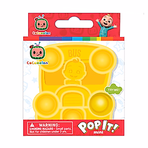 Pop It! Buffalo Games - Cocomelon Mini Bus