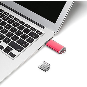 RAOYI 10PCS 4G USB Flash Drive USB 2.0 Memory Stick Thumb Drive Pen Drive Jump Drive-Red