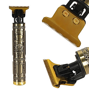 KOGULA Hair Clippers for Men, Professional T Blade Trimmer Zero Grapped, Cordless Rechargeable Bear Trimmer Shaver Hair Cutting Kit