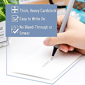 Mr. Pen- Lined Index Cards, 3x5, 100 Cards, Flash Cards, Note Cards, Index Card, Study Cards, Flash Cards for Studying, Lined Note Cards, 3x5 Notecards, Index Cards 3x5, Notecards for Studying