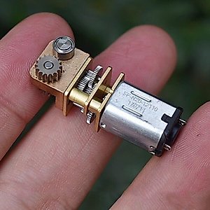 Generic DC 3V-5V Slow Speed Mini N20 Full Metal Worm 3D Printing Pinter Pen