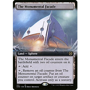 Magic: the Gathering - The Monumental Facade (401) - Extended Art - Phyrexia: All Will Be One