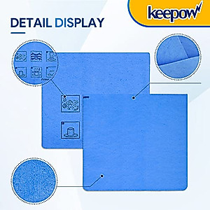 KEEPOW Shop Vac Filters Compatible with Stanley 1-6 Gallon Wet/Dry Vacuums SL18910P-3, SL18129, SL18133, Part# 25-1201 (6 Pack)