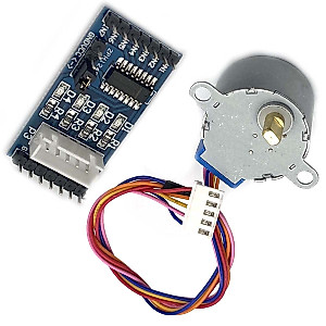 Kiro&Seeu DC5V 28BYJ-48 Stepper Motor with ULN2003 Drive Boards Blue Compatible with Arduino (5V)