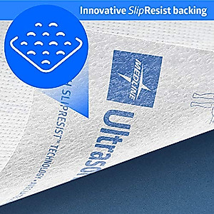 Medline Ultrasorbs Advanced Premium Disposable Underpads with SlipResist Technology, 30" x 36", 70 Count