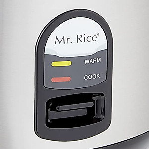 10 Cups Rice Cooker with Stainless Body