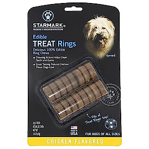 Starmark Edible Rings Dog Treats, 16 count