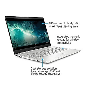 HP 15.6 HD Laptop for Business and Student, WLED-Backlit Display, AMD Ryzen 3 3250U(Up to 3.5GHz), 16GB RAM, 512GB SSD, Ethernet, WiFi, Fast Charge, Webcam, HDMI, Win10, w/GM Accessories