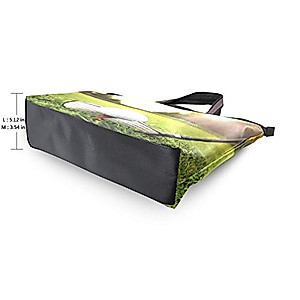 QMXO Sport Ball In Hole Golf Handbags and Purse for Women Tote Bag Large Capacity Top Handle Shopper Shoulder Bag