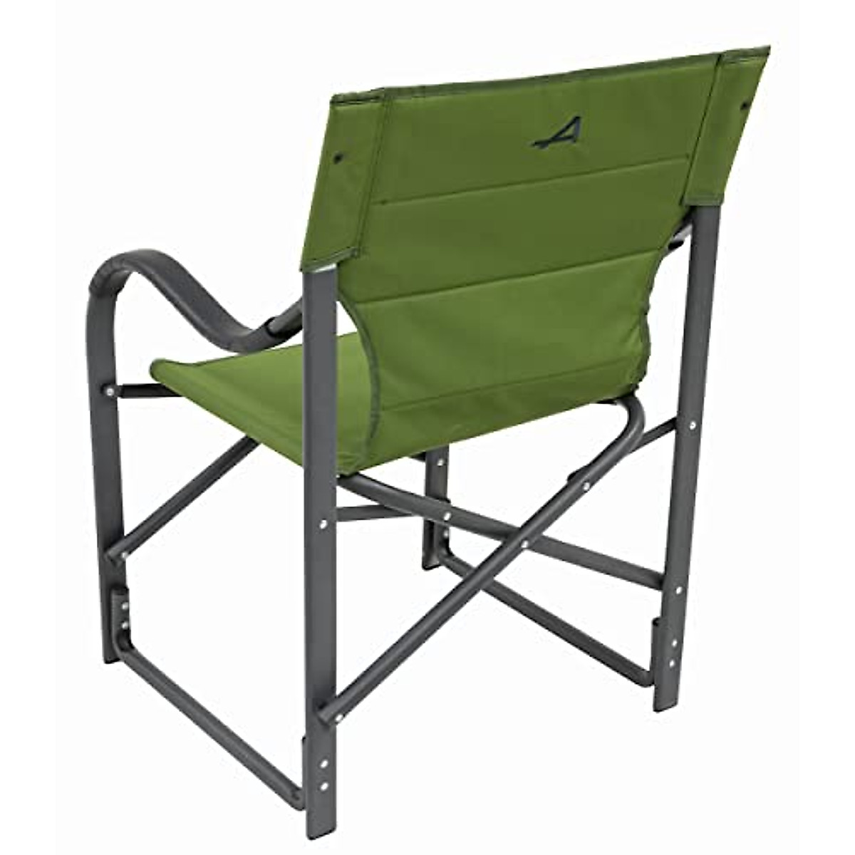 ALPS Mountaineering Camp Chairs for Adults - Comfortable Padded Polyester Fabric Over Sturdy Wide Aluminum/Steel Frame with Tall Back, Folds Flat, Cactus