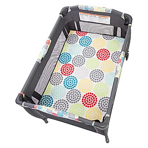 Baby Trend Lil' Snooze Deluxe II Nursery Center Playard, Funfetti
