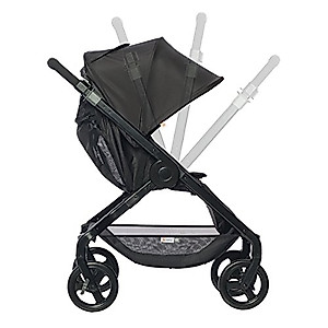 Ergobaby Stroller, Travel System Ready, 180 Reversible with One-Hand Fold, Black