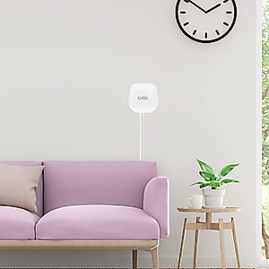 Screwless Wall Mount for Eero 6+ Tri-Band Mesh Wi-Fi Holder, No Tools Required, Easy to Install, No Drilling, Strong VHB Adhesive Mount (2)