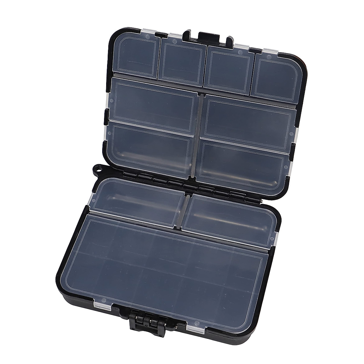 Avlcoaky Small Tackle Box Mini Fishing Tackle Box Organizer Lure Box Terminal Tackle Box Plastic Containers Case for Kayak & Boat Fishing