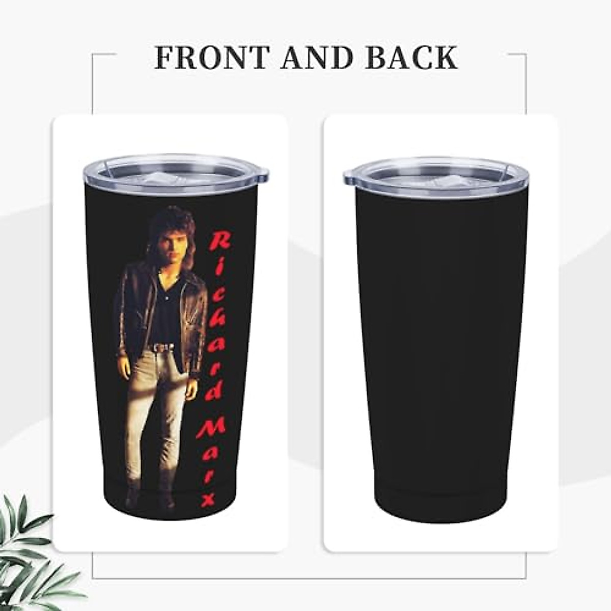 LAZHANG Richard Music Marx Stainless Steel Insulated Car Sippy Cup With Lid Travel Mug for Cold Hot 20 oz