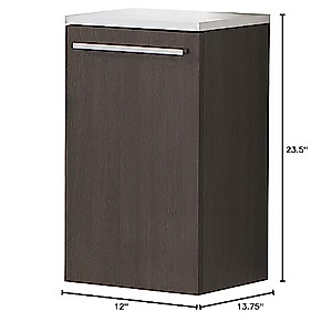 Luxo Marbre RELAX C35 A Relax Side Cabinet, Alamo Oak