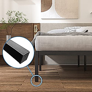 UYUK Metal Platform Bed Frame Queen Size, No Box Spring Needed Modern Design, Heavy Duty Easy Assembly