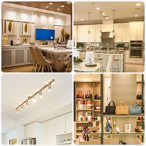 DiCUNO 6W MR16 LED Bulbs, 850LM 70W Halogen Equivalent, GU5.3 Bi-Pin Base Light Bulb 4000K Natural White, 12V Non-Dimmable 120 Degree Beam Angle, Replacement for Spotlight, Tracking Lighting, 6 Packs