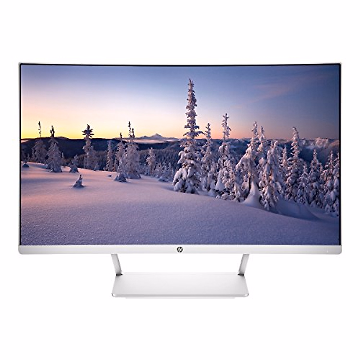 HP 27" Curved HP27SC1 LCD WLED Monitor - Silver