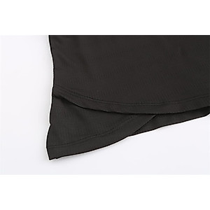 TrendiMax Women's 2 Pack Golf Shirts Sleeveless V Neck Tennis Polo Shirt Quick Dry Athletic Workout Tank Tops