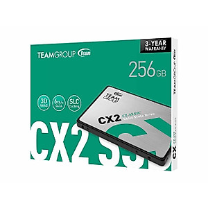 Team Group CX2 2.5" 256 GB Serial ATA III 3D NAND