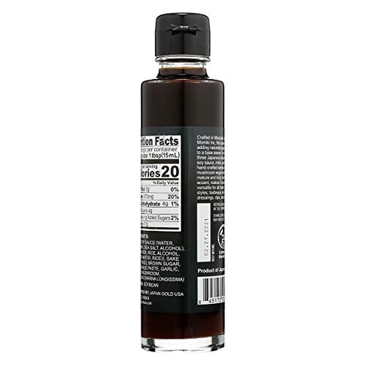 Muso From Japan Black Garlic Umami Sauce, 5.1 Oz