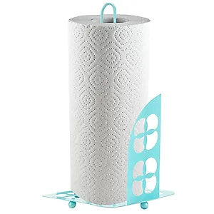 Home Basics Trinity, Turquoise Paper Towel Holder