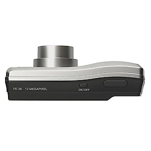 Olympus FE-26 12MP Digital Camera with 3x Optical Zoom and 2.7 inch LCD (Silver)
