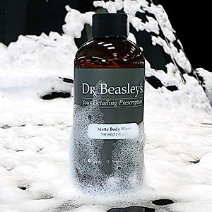 Dr. Beasley's MP10D12 Matte Body Wash-12 oz., Premium Matte Car Wash Soap, pH Balanced, Readily Biodegradable