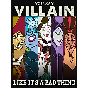 Disney Junior's Villain Like Bad Tank Top, Black, XX-Large