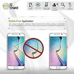 IQ Shield Screen Protector Compatible with Sony Alpha (SLT-A55) LiquidSkin Anti-Bubble Clear Film