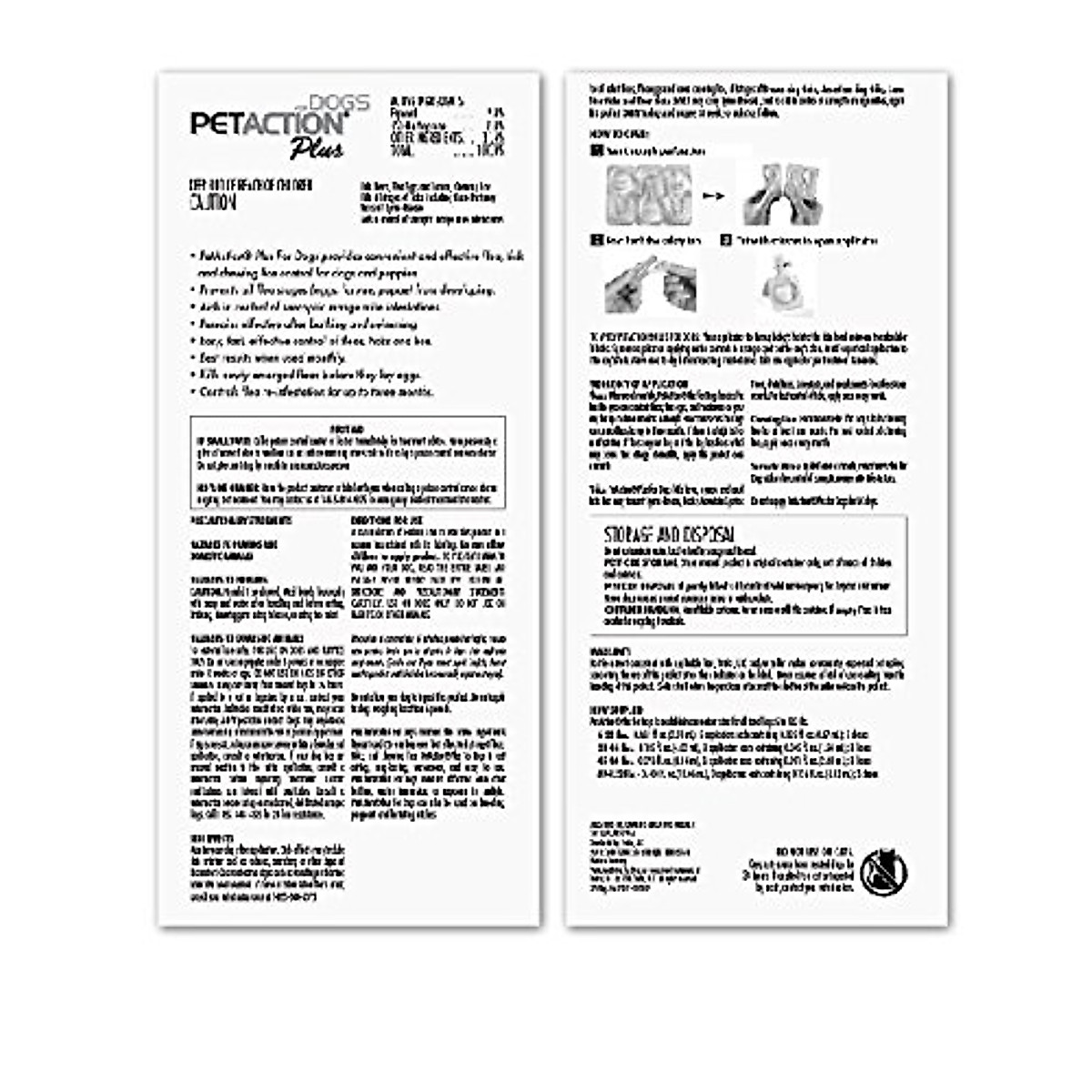 PetAction Plus Flea & Tick Treatment for Cats Over 1.5 lbs, 3 Month Supply