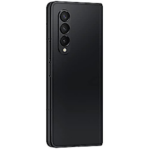 SAMSUNG Galaxy Z Fold 3 5G Factory Unlocked Android Cell Phone US Version Smartphone Tablet 2-in-1 Foldable Dual Screen Under Display Camera 256GB Storage, Phantom Black (Renewed)