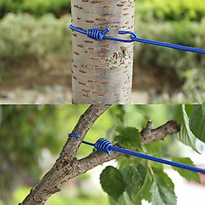 Portable Travel Clothesline, Adjustable Elastic Travel Camping Retractable Clothesline with 12pcs Clips for Outdoor and Indoor Use (Black)