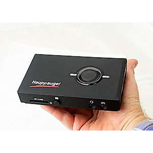 HAUPPAUGE HD PVR Pro 60 HD 4K in/Out 1080P 60fps Capture and Streaming PC Connected and Stand Alone for Zoom Skype YouTube Live and Twitch 1684