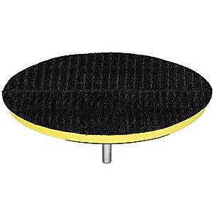 HIFROM 7-Inch/180mm Hook & Loop Backing Pad Orbital Sander Polisher Sanding Pad M14 Drill Adapter