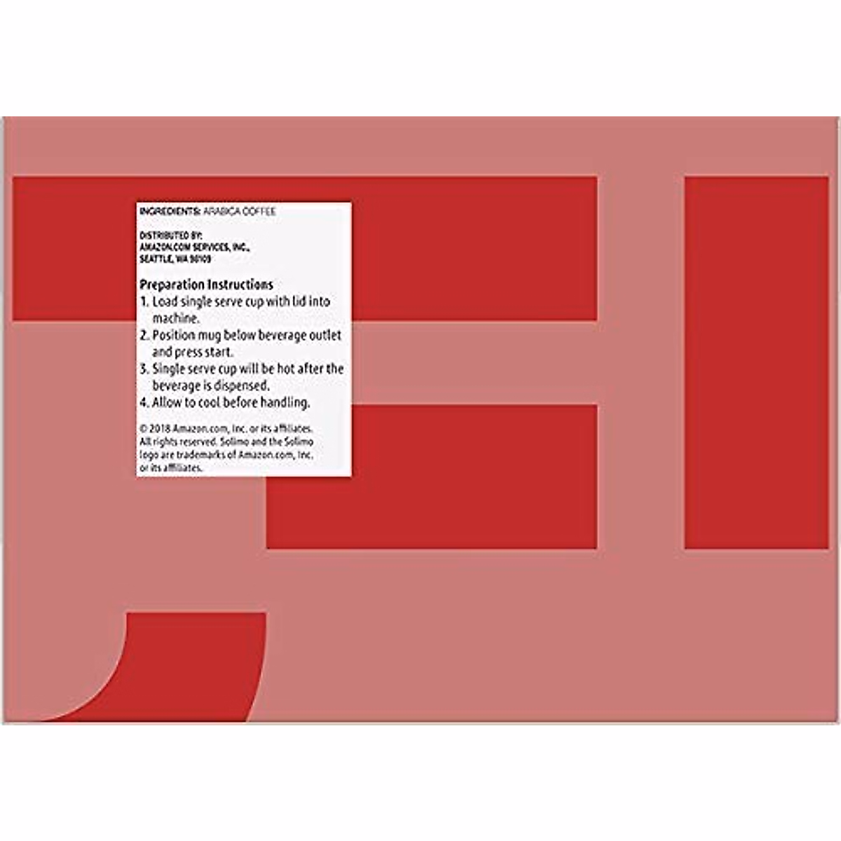 Amazon Brand - 48Ct. Solimo Coffee Pods(24 Ct. Colombian & 24 Ct. French Roast) , Compatible with Keurig 2.0 K-Cup Brewers