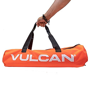 VULCAN Flags, Oversize Load Banners, and Magnets Kit - Includes 2 Stretch Cord Oversize Load Banners, 4 Magnets, 4 Red Flags, 4 Orange Flags, and A High-Viz Vented Storage Bag