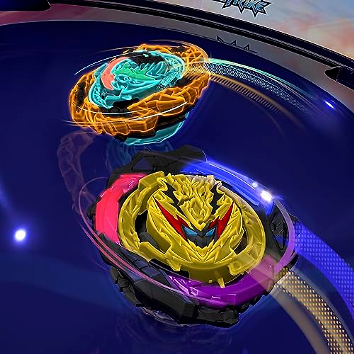Beyblade Burst QuadStrike Light Ignite Battle Set, with Beyblade Stadium, 2 Spinning Tops, and 2 Beyblade Launchers, Toys for 8 Year Old Boys & Girls & Up (Amazon Exclusive)