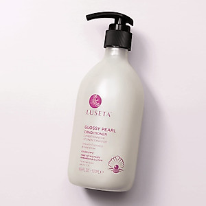 Luseta Glossy Pearl Conditioner for Smoothing and Nourishing Frizzy, Deep Moisturizing Conditioner with Pearl Extract, Awakening shine for Dull hair 16.9 fl.oz.